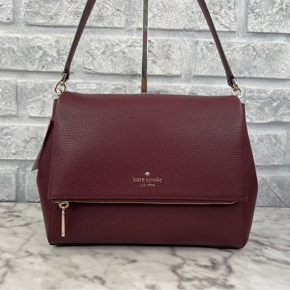 kate spade | Bags | Kate Spade Leila Medium Flap Shoulder Bag Crossbody ...